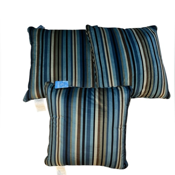 Linen and Things | Bedding | New Vintage Linen Things Blue Striped ...